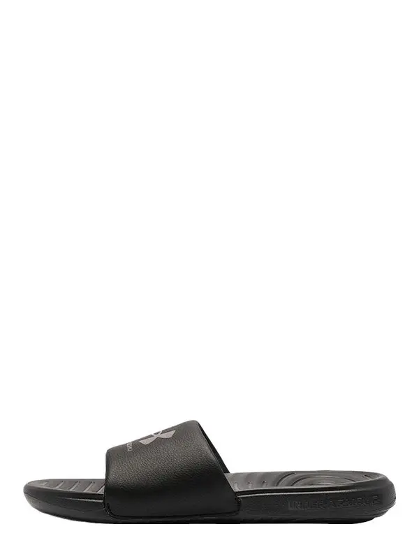 Under Armour Ansa Graphic Logo Slides - Black