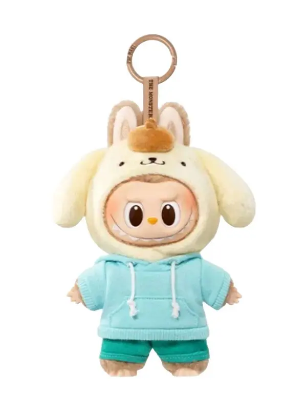 POP MART The Monsters X Hello Kitty And Friends Series Pompompurin Plush Pendant - Multi-color