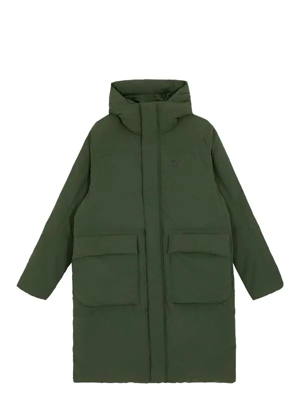 PUMA Long Down Coat - Green