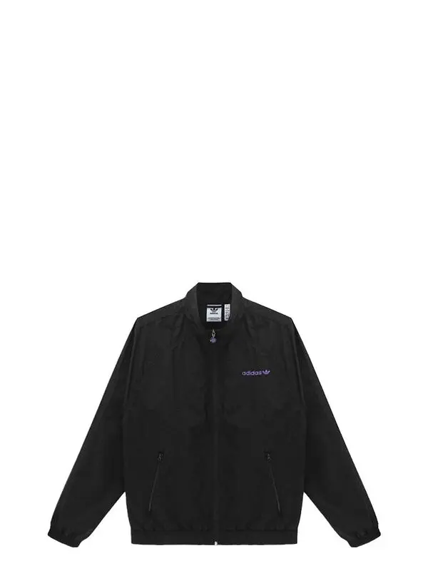 Adidas Originals Stand Collar Long Sleeve Zip-up Track Jacket - Default Color