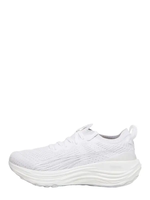 PUMA Foreverrun Nitro Knit Sneakers - White/feather Grey