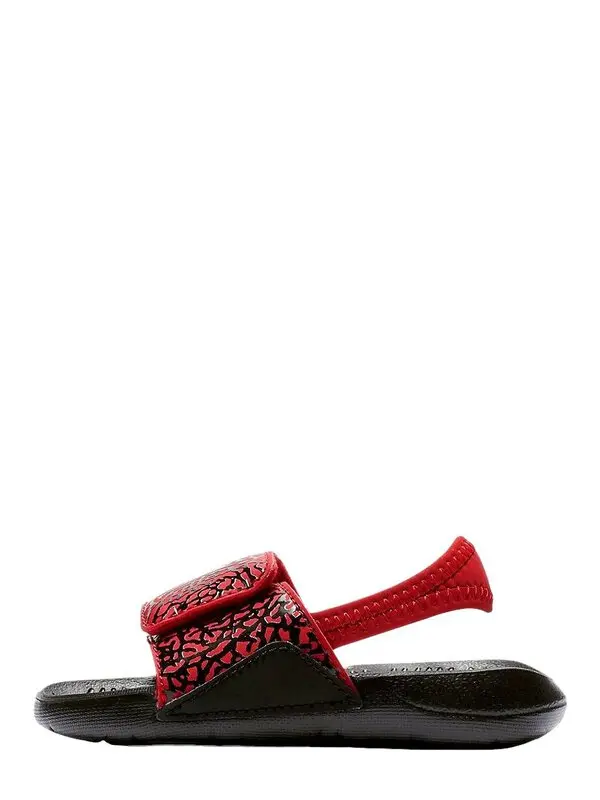 JORDAN Air Hydro 7 Sandals - Red/black