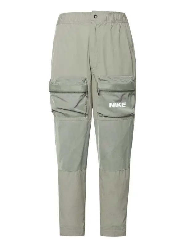 Nike 3d Big Pocket Logo Printing Sports Pants/trousers/joggers Light Green - Default Color