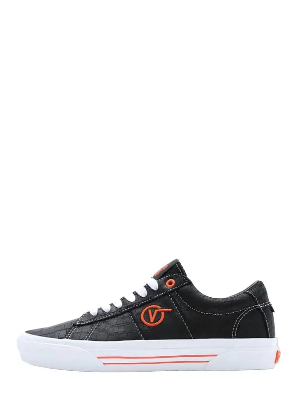 VANS Skate Sid Vcu Sci-fi Fantasy '90s Digital Tech Low Top Sneakers - Black/orange
