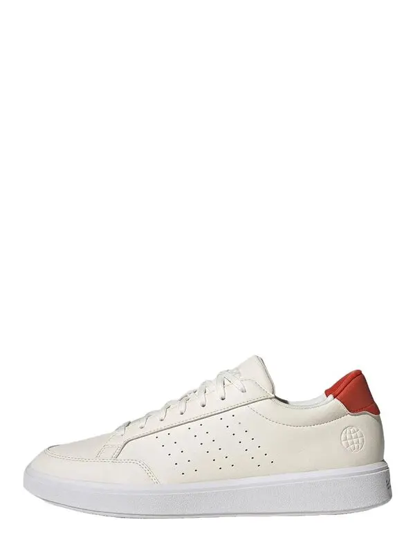 Adidas Neo Court Lifestyle Vegan Sneakers - Beige/white/red