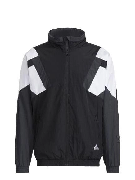 Adidas Colorblock Track Jacket With Stand Collar - Default Color