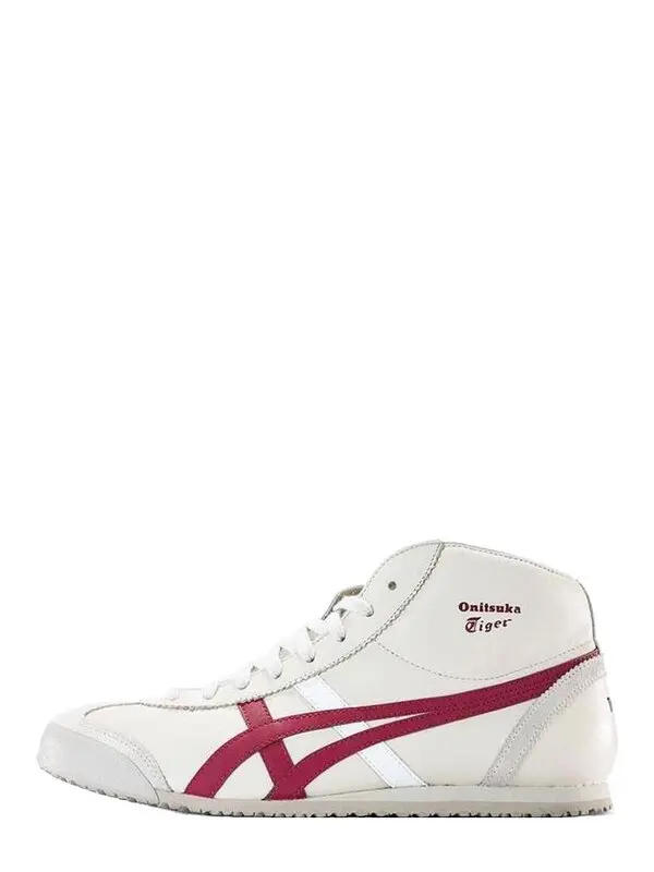 Onitsuka Tiger Mid Runner Sneakers - Sail/wine Red/white