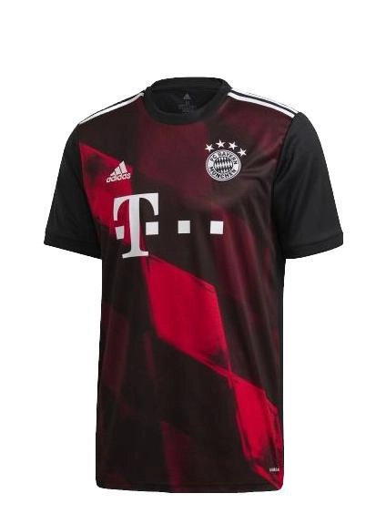 Adidas Bayern Munich Away Short Sleeve Jersey - Black