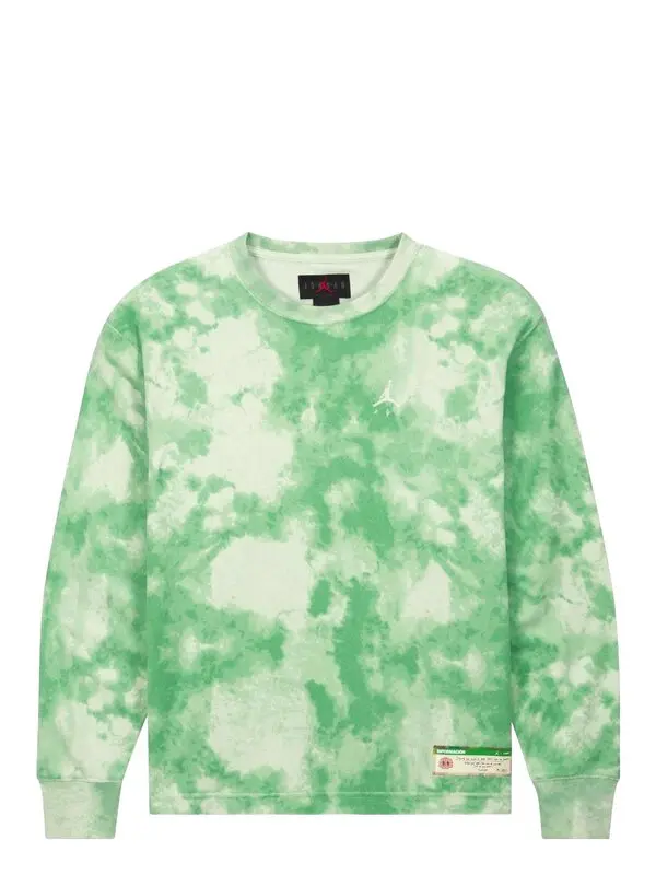 JORDAN X J Balvin Long-sleeve T-shirt 'jade Aura - Green