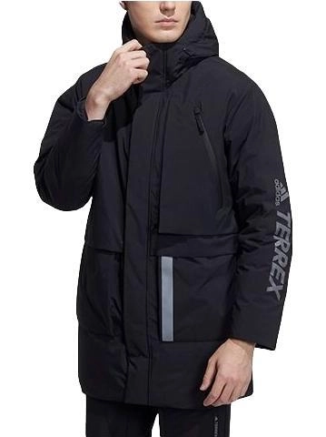 Adidas Hooded Down Jacket - Multi-color