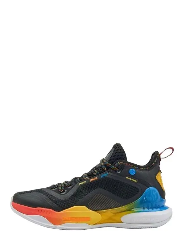 361 DEGREES Ag2 Aaron Gordon "rainbow" Sneakers - Black/rainbow