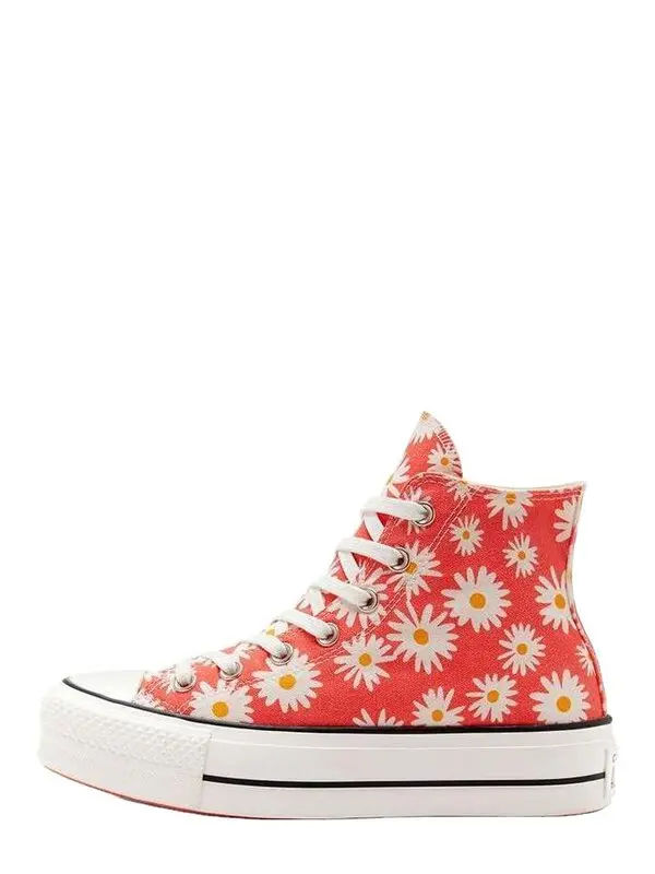 CONVERSE Chuck Taylor All Star Platform High Top Sneakers - Red