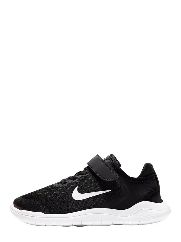 Nike Free Rn 2018 Athletic Sneakers - Black/white/volt