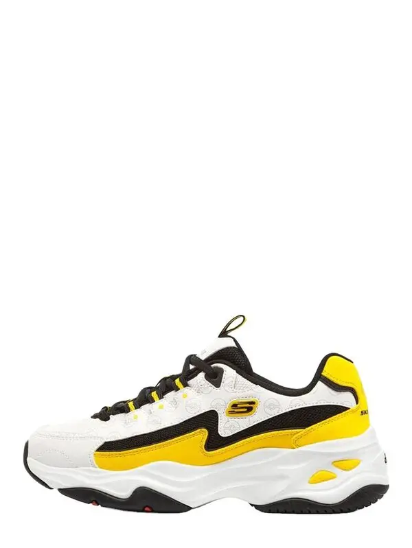 Sketchers D'lites 4.0 "white Yellow - White/yellow
