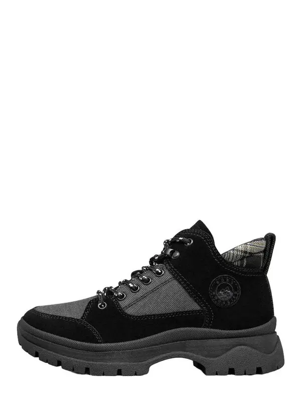 Sketchers Roadies Martin Boots - Black/grey