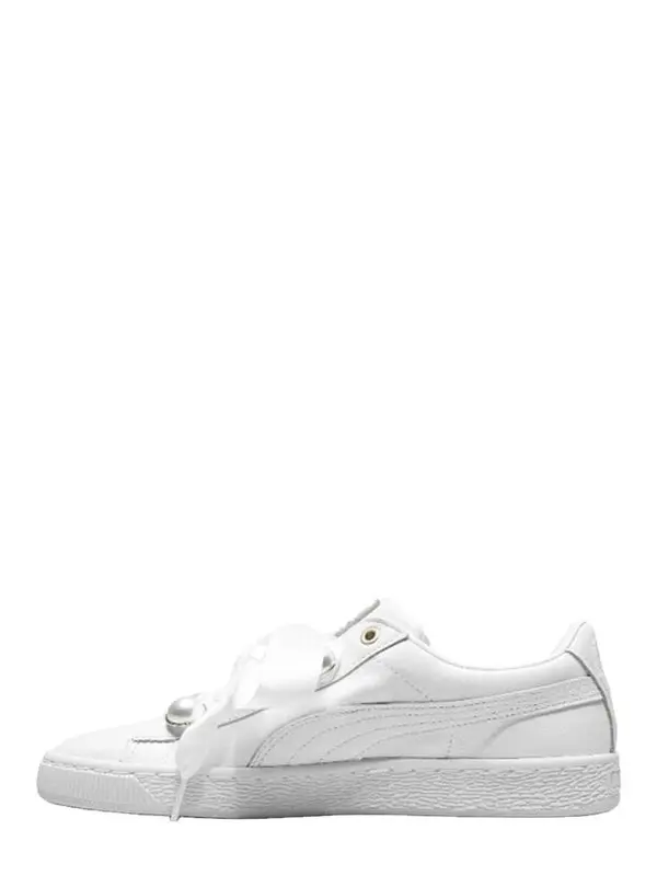 PUMA Suede Platform Bling Sneakers - White