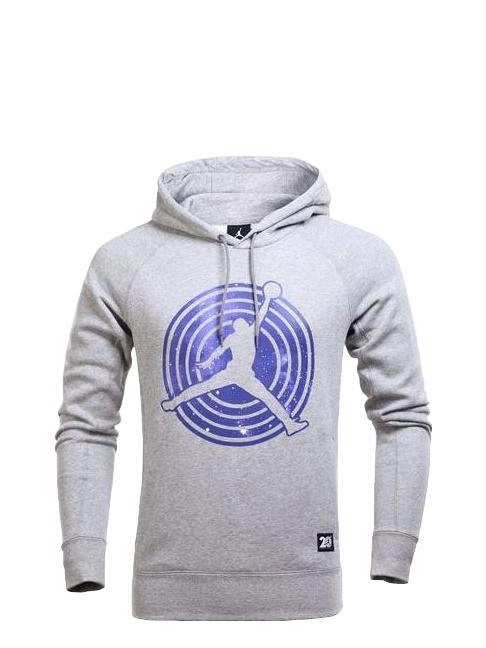 JORDAN Air 11 Fleece Hoodie - Grey