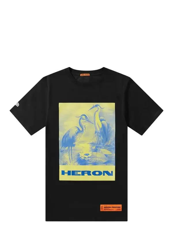 Heron Preston Heron Painting T-shirt - Black