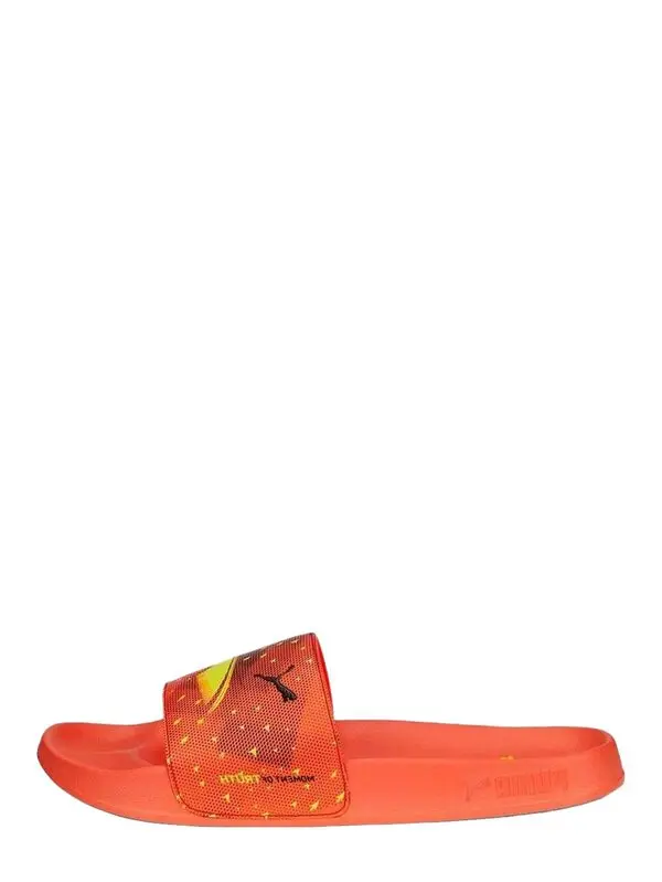 PUMA Leadcat 2.0 World Cup Slides - Orange/yellow/black