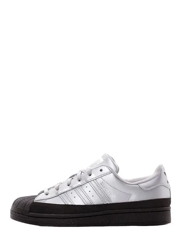 Adidas Superstar Silver Metallic - Silver/black