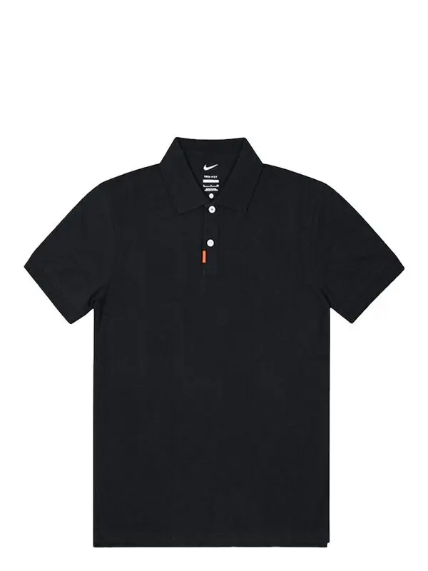 Nike Slim Fit Running Short Sleeves Polo - Black