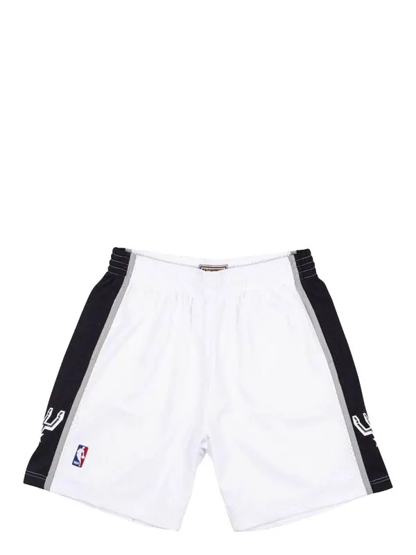 Mitchell & Ness San Antonio Spurs 1998-99 Nba Swingman Shorts - White/black