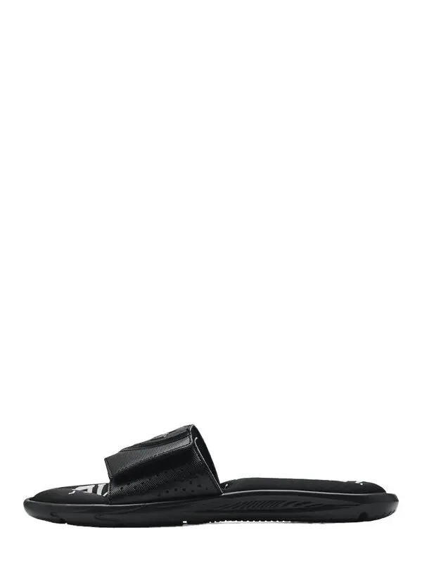 Under Armour Ignite 6 Graphic Strap Slide - Black