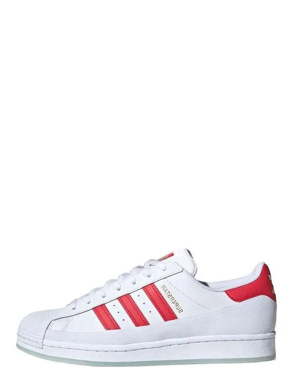 Adidas Superstar Mg 'glory Red' Sneakers - White