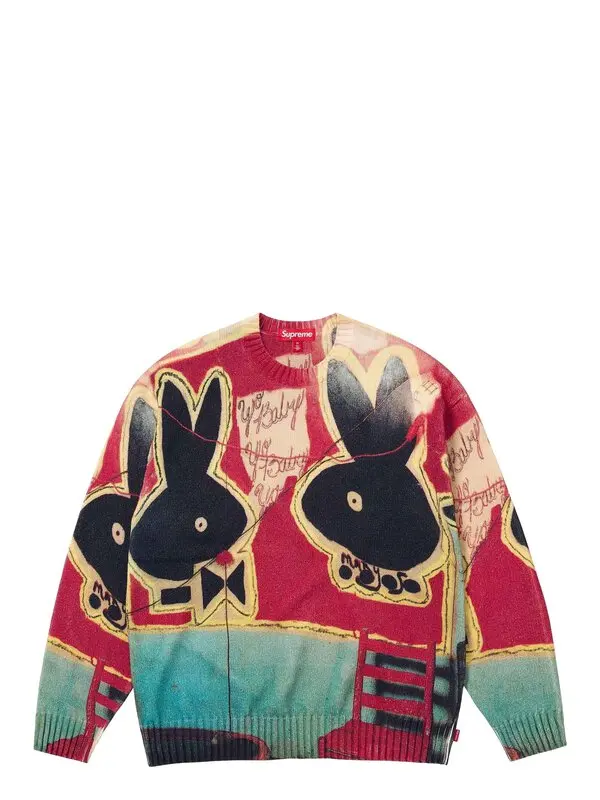 Supreme Yo Baby" Sweater - Multi-color