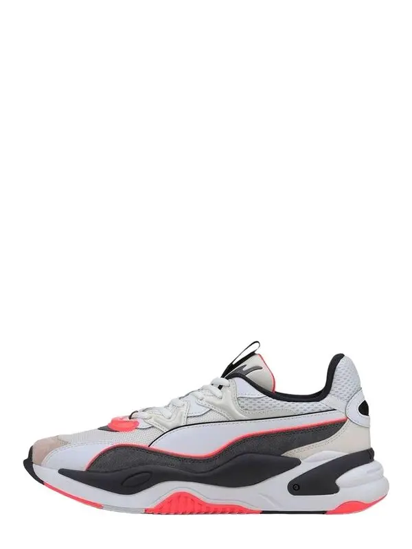 PUMA Rs-2k "messaging" Sneakers - White/black/red