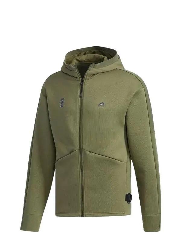Adidas Martial Arts Series Knit Zip Up Hooded Jacket - Default Color