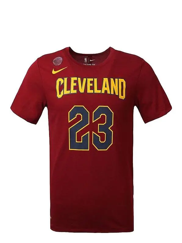 Nike Nba Lebron James Cavaliers Limited Sw Fan Edition Basketball Short Sleeve - Red