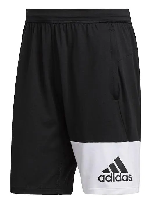 Adidas Athleisure Sports Shorts - Blackwhite