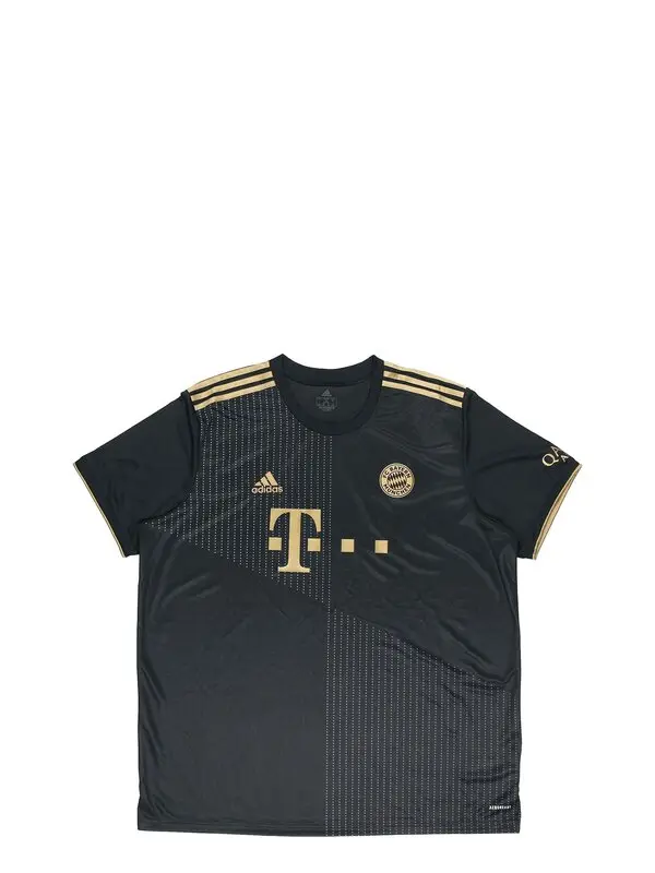Adidas Bayern Munich Away Short Sleeve Jersey - Black