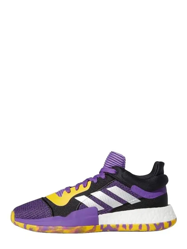 Adidas Marquee Boost Low Basketball Sneakers - Purple