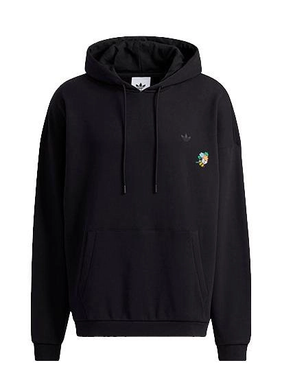 Adidas Originals X Melting Sadness Crossover Sports Hooded Pullover - Multi-color