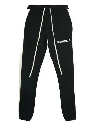 Fear Of God Ss20 Side Stripe Sweatpants - Black