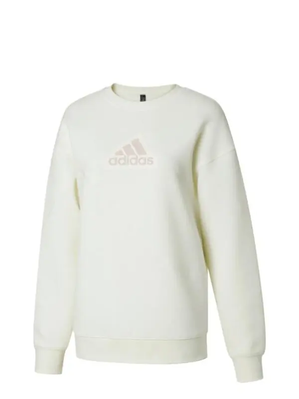 Adidas Graphic Crew Sweatshirt - Off White/putty Mauve
