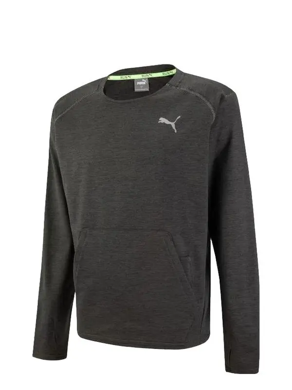 PUMA 4 Symbols Cloudspun Sweatshirt - Black/grey