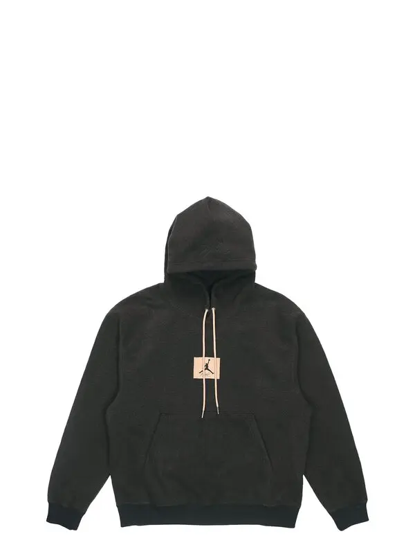 JORDAN Air Plush Pullover Hoodie - Black