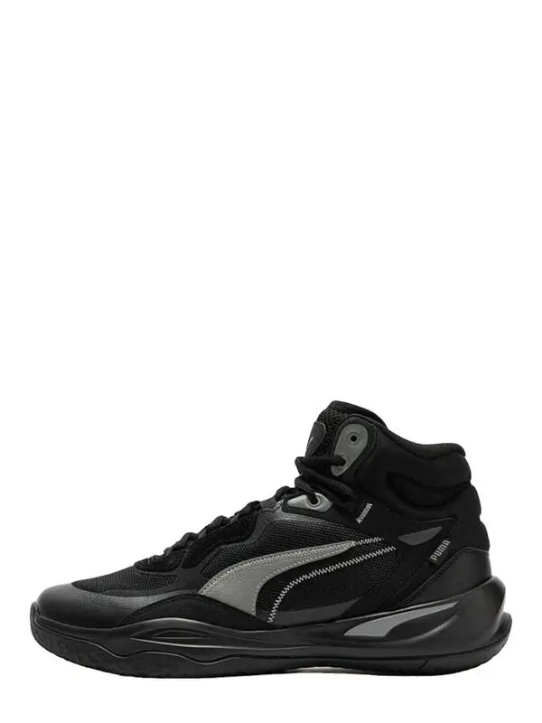 PUMA Playmaker Pro Mid Sneakers - Black