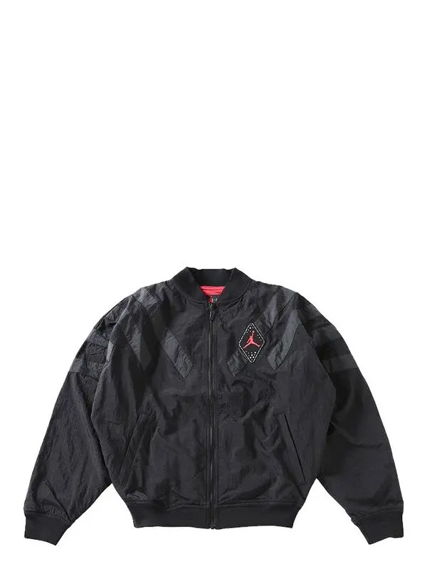 JORDAN 6 Srt Lgc Nylon Bomber Jacket - Black