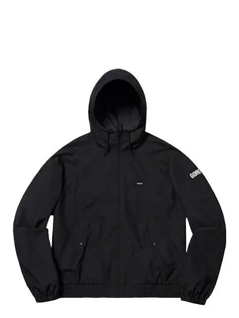 Supreme Ss19 Gore-tex Hooded Harrington Jacket - Black