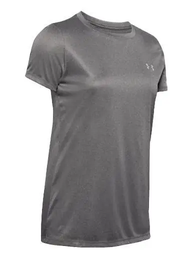 Under Armour Velocity Solid Crew Short Sleeve T-shirt - Gray