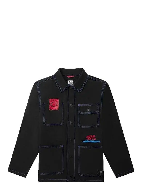 VANS Printed Chore Jacket - Black