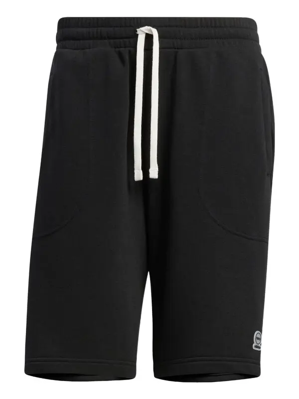 Adidas Neo Solid Color Lacing Casual Straight Shorts - Multi-color