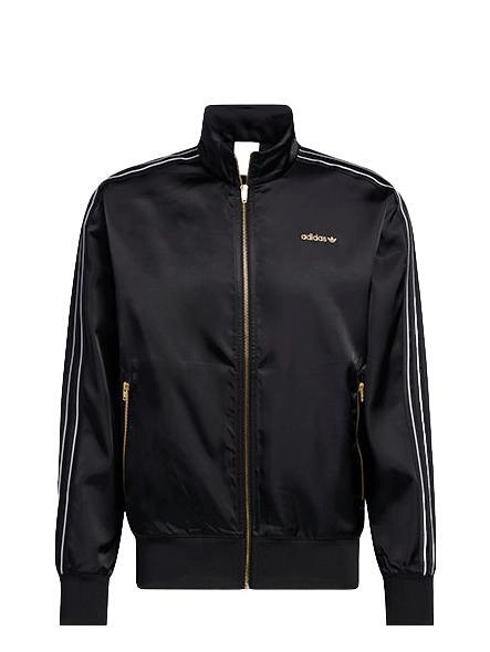 Adidas Originals Stand Collar Zip Up Track Jacket With Logo Detail - Default Color