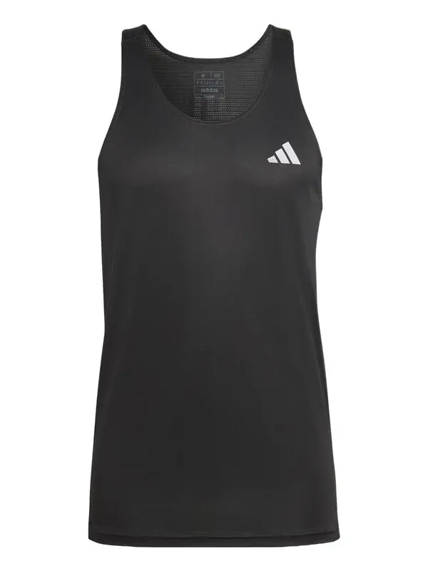 Adidas Own The Run Singlet - Black
