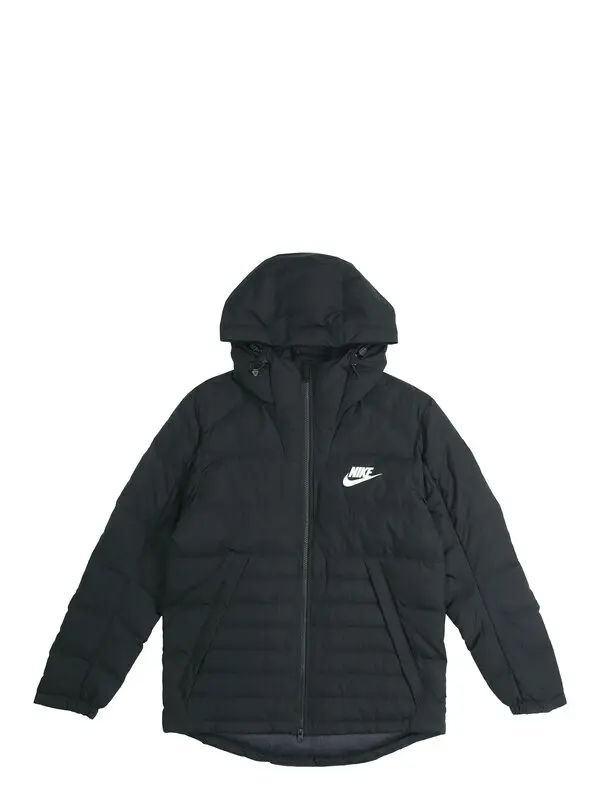 Nike Hooded Down Jacket - Black