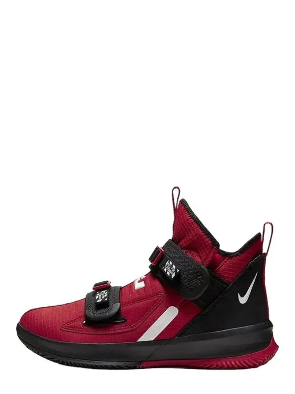 Nike Lebron Soldier 13 Sfg High Top Sneakers - Black/red